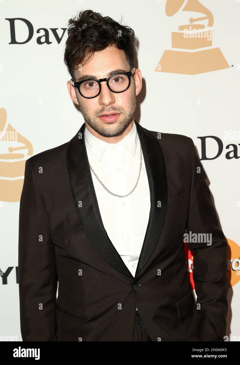 Jack Antonoff arrives at the 2016 Clive Davis Pre-Grammy Gala at the ...