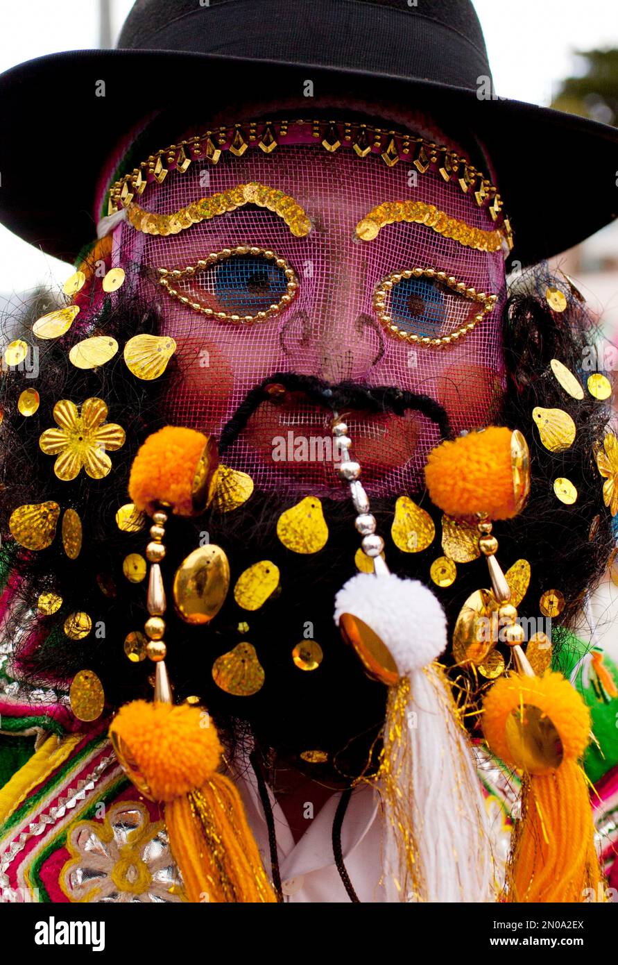 A dancer dressed as Chuta, performs as carnival celebrations wind down ...