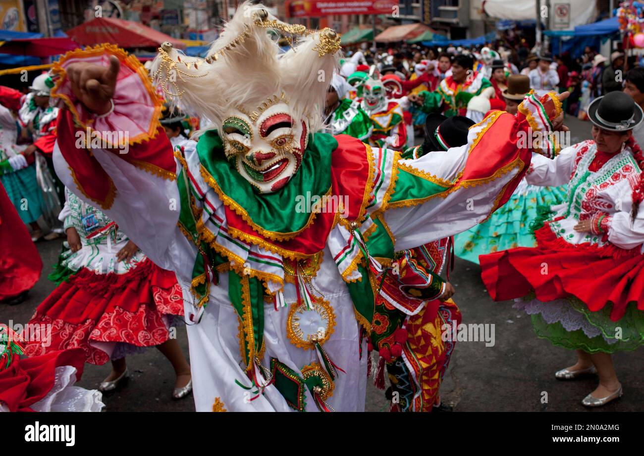 Carnival character Pepino dances as carnival celebrations wind down in ...