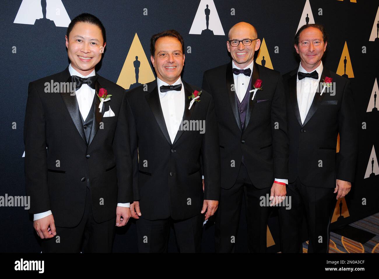 Technical Achievement Award recipients from left: Raymond Chih, Steve ...