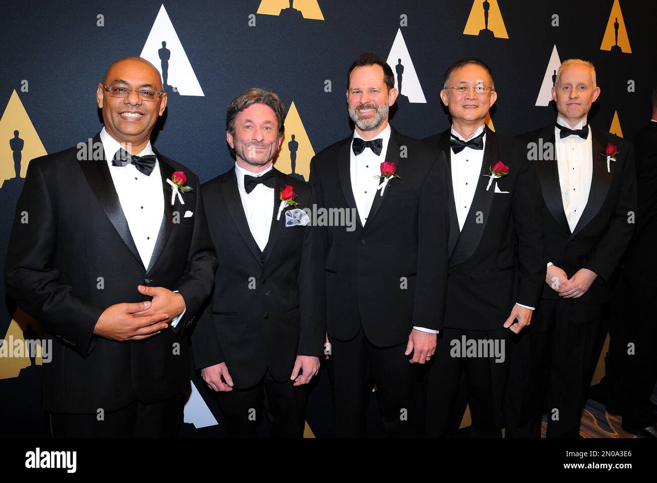 Technical Achievement Award recipients from left: Rahul C. Thakkar ...