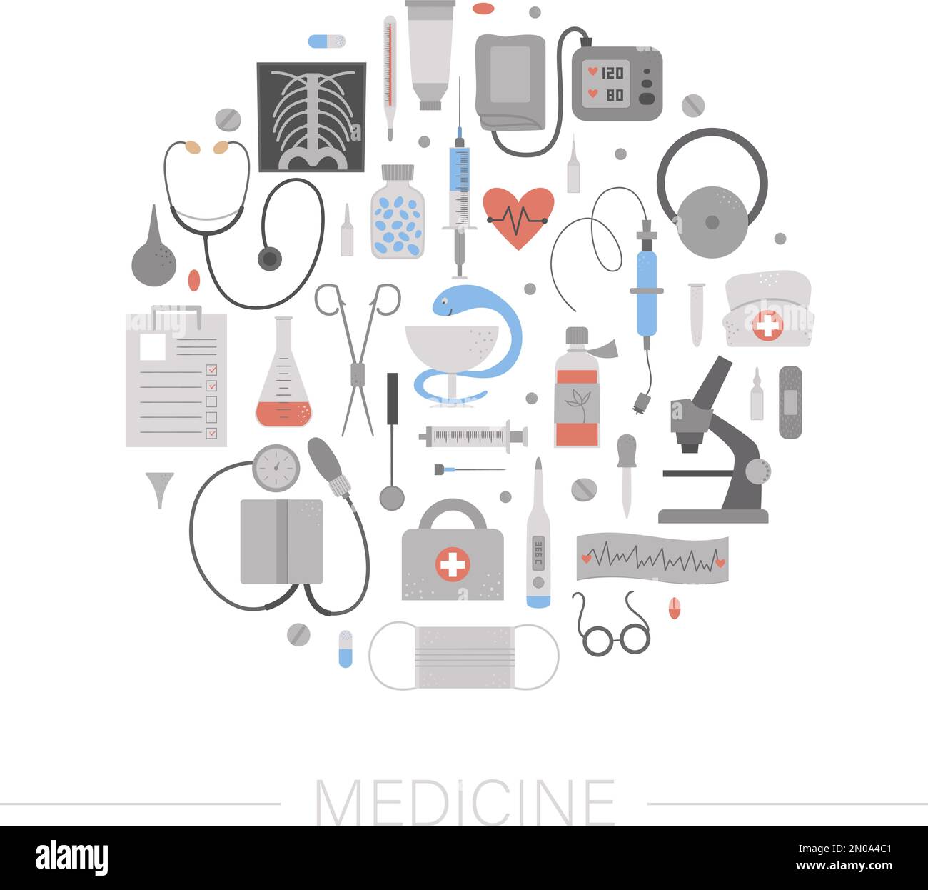 Microscope check Stock Vector Images - Alamy