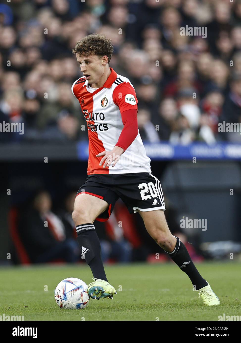 ROTTERDAM - Mats Wieffer of Feyenoord during the Dutch premier league ...