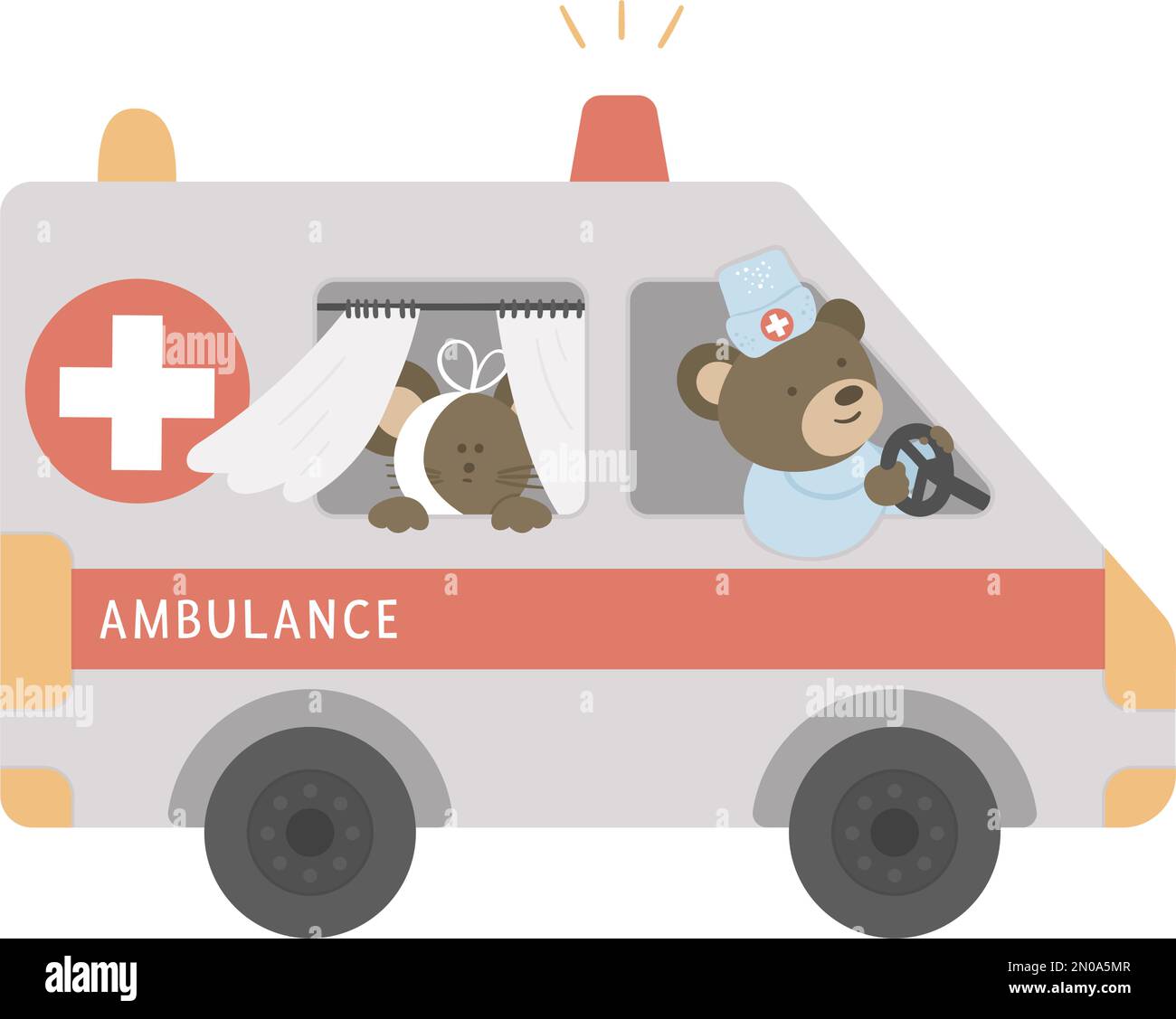 Inside ambulance car Stock Vector Images - Alamy