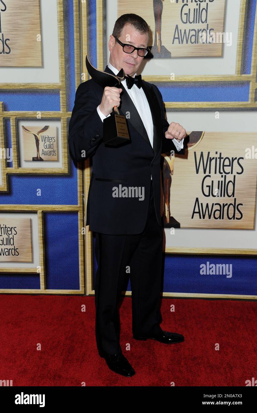 Writer John McNamara attends the 2016 Writers Guild Awards Press Room ...