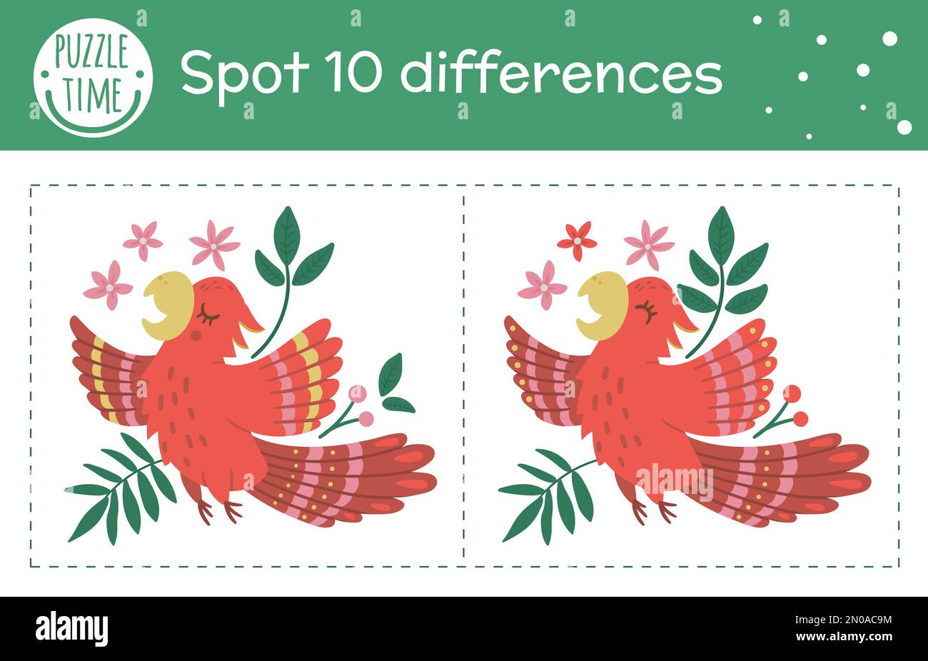 Spot the difference puzzle hi-res stock photography and images - Alamy