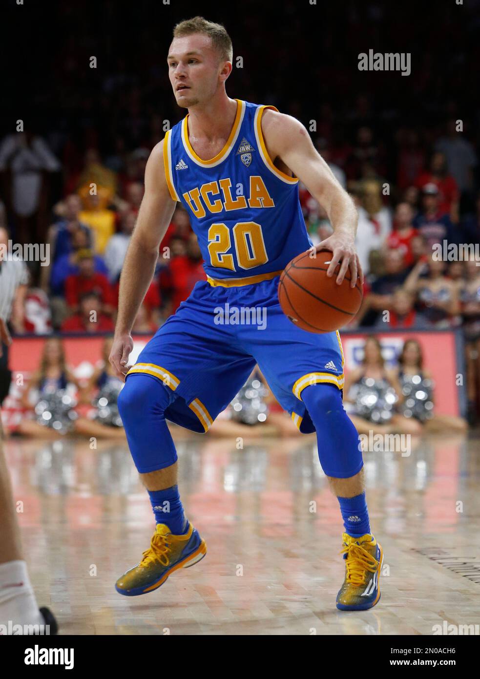 UCLA guard Bryce Alford (20) during the second half of an NCAA college ...