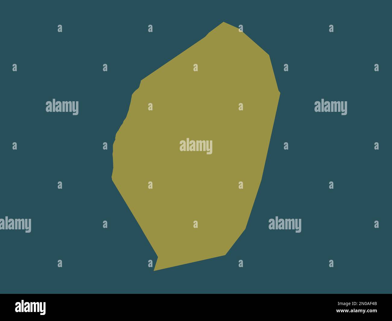 Al Dhahira, region of Oman. Solid color shape Stock Photo - Alamy