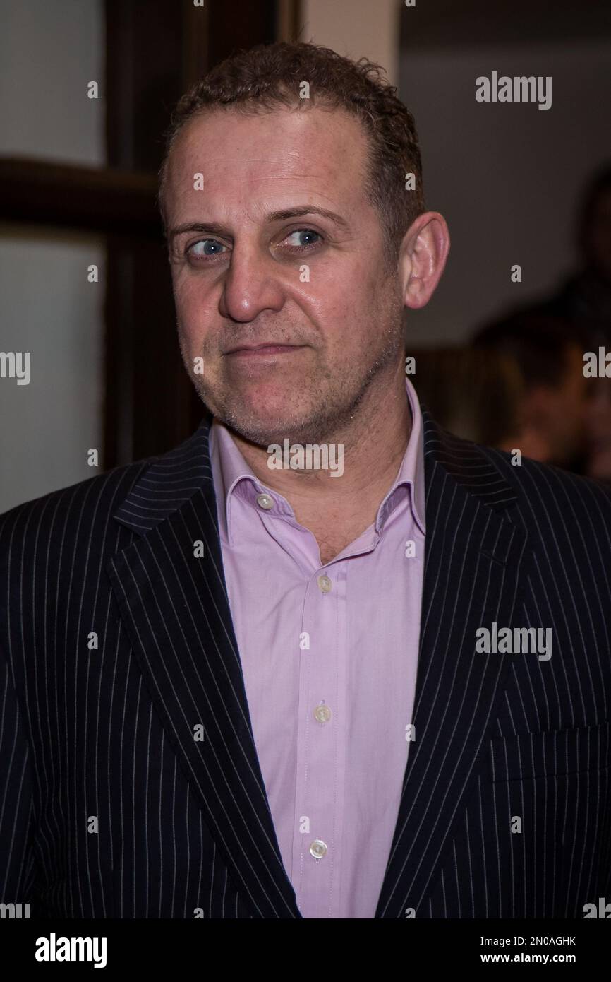 Nigel Lindsay poses for photographers upon arrival at the world ...