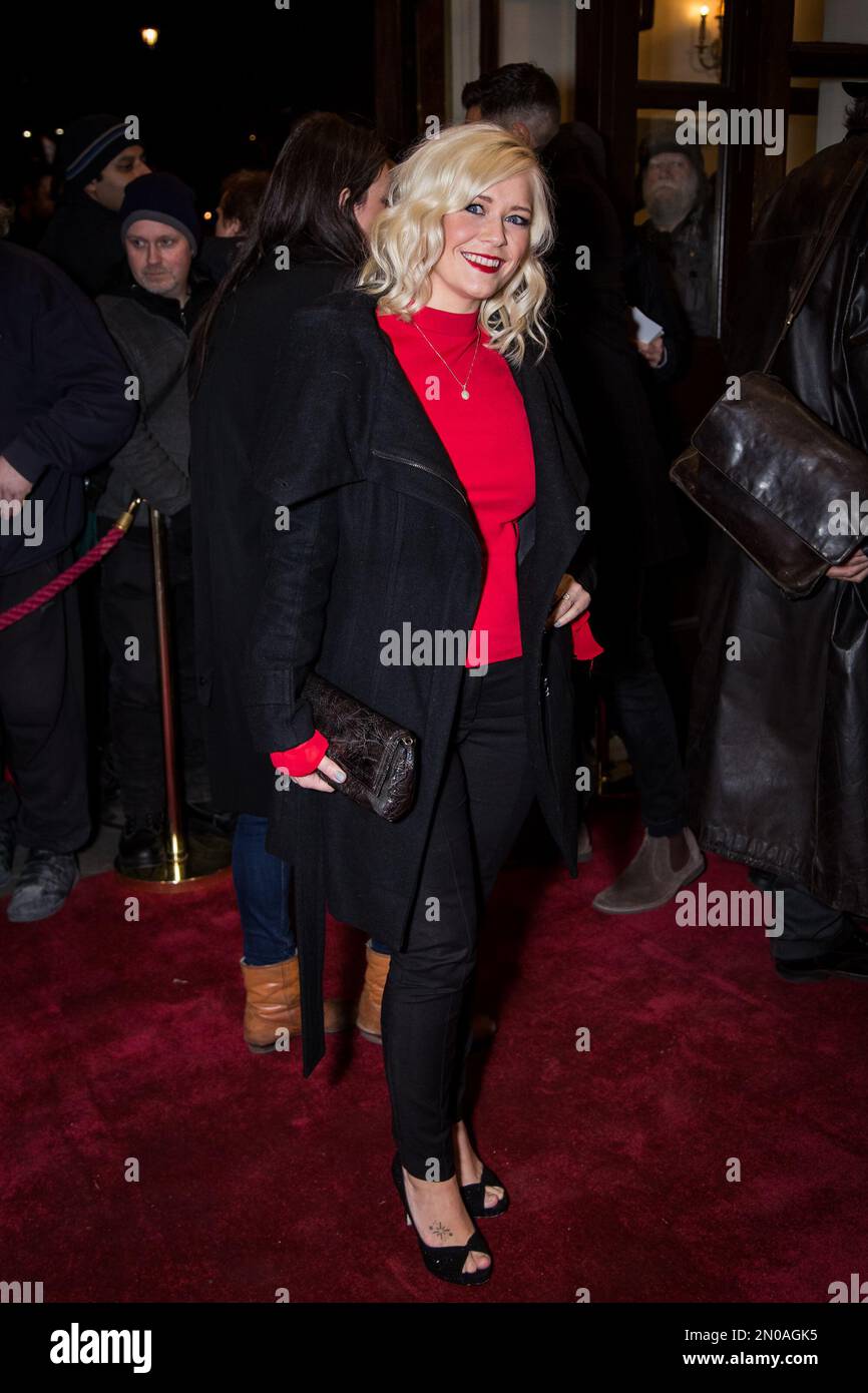 Susanne Shaw poses for photographers upon arrival at the world premiere ...