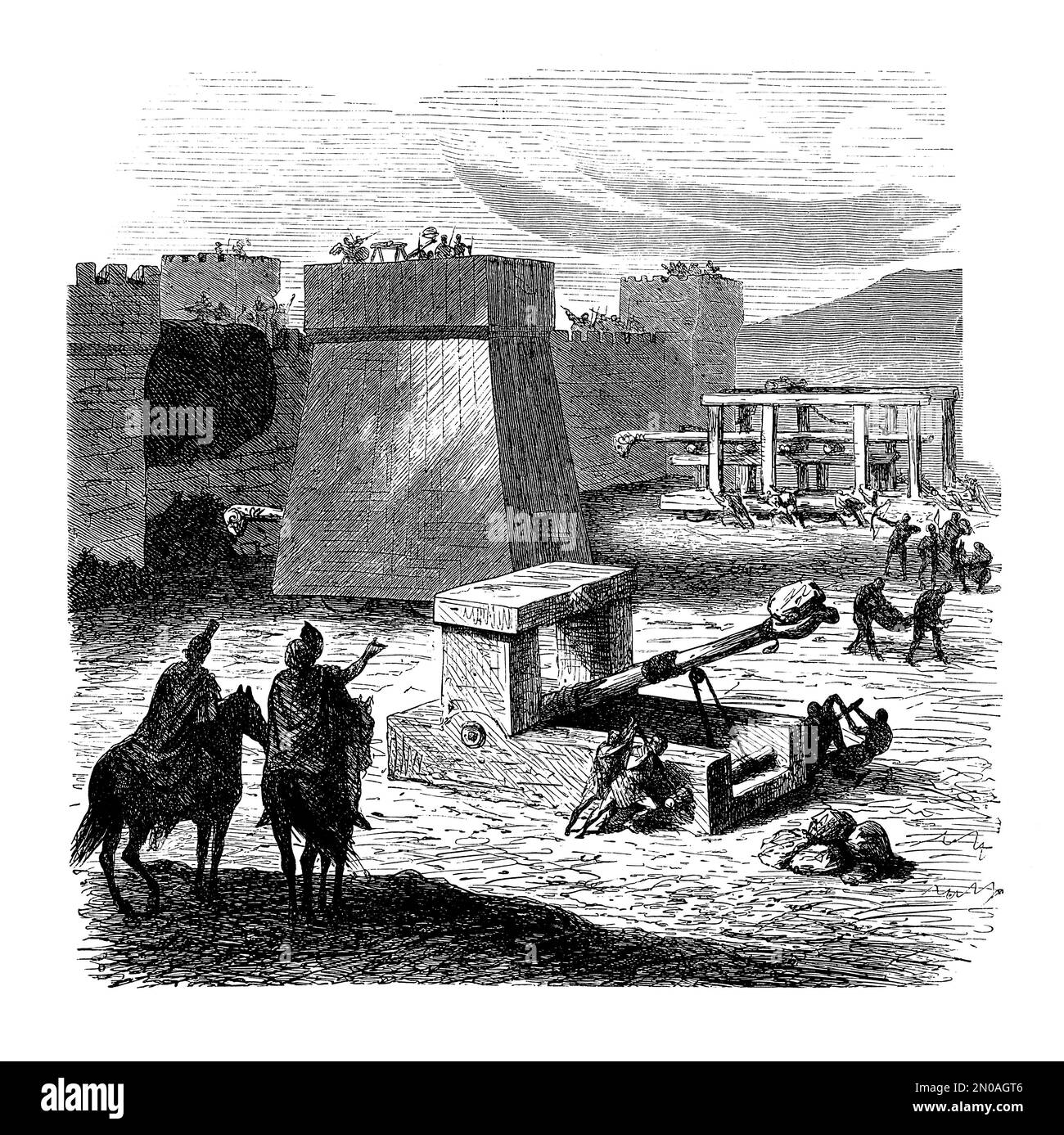 Roman siege tower hi-res stock photography and images - Alamy