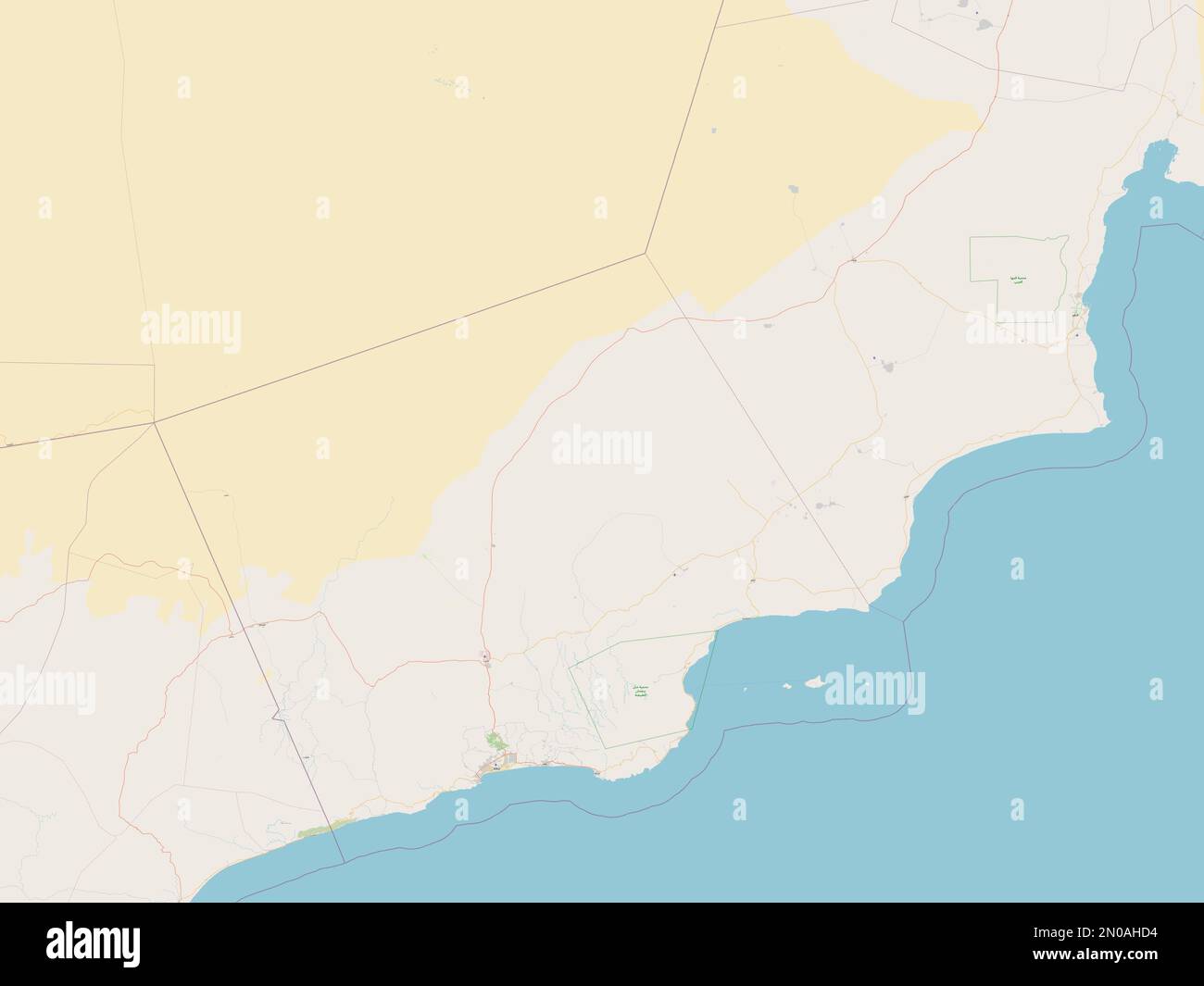 Dhofar map hi-res stock photography and images - Alamy
