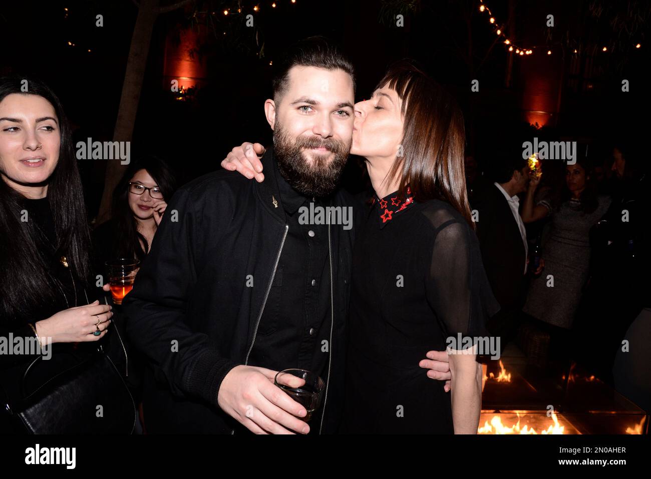 Writer/Director Robert Eggers and Kate Dickie seen at A24 'The Witch ...