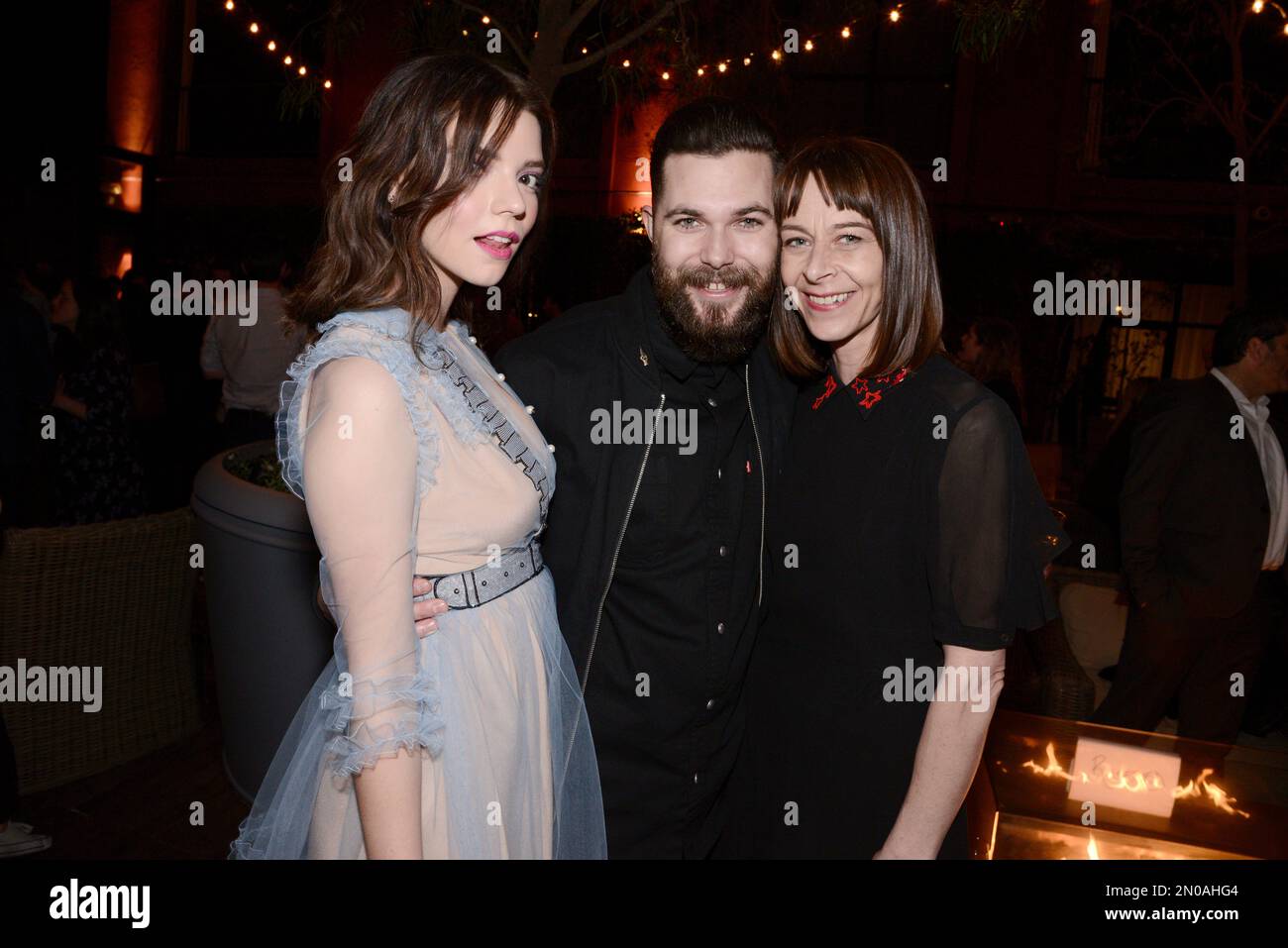 Anya Taylor-Joy, Writer/Director Robert Eggers and Kate Dickie seen at ...