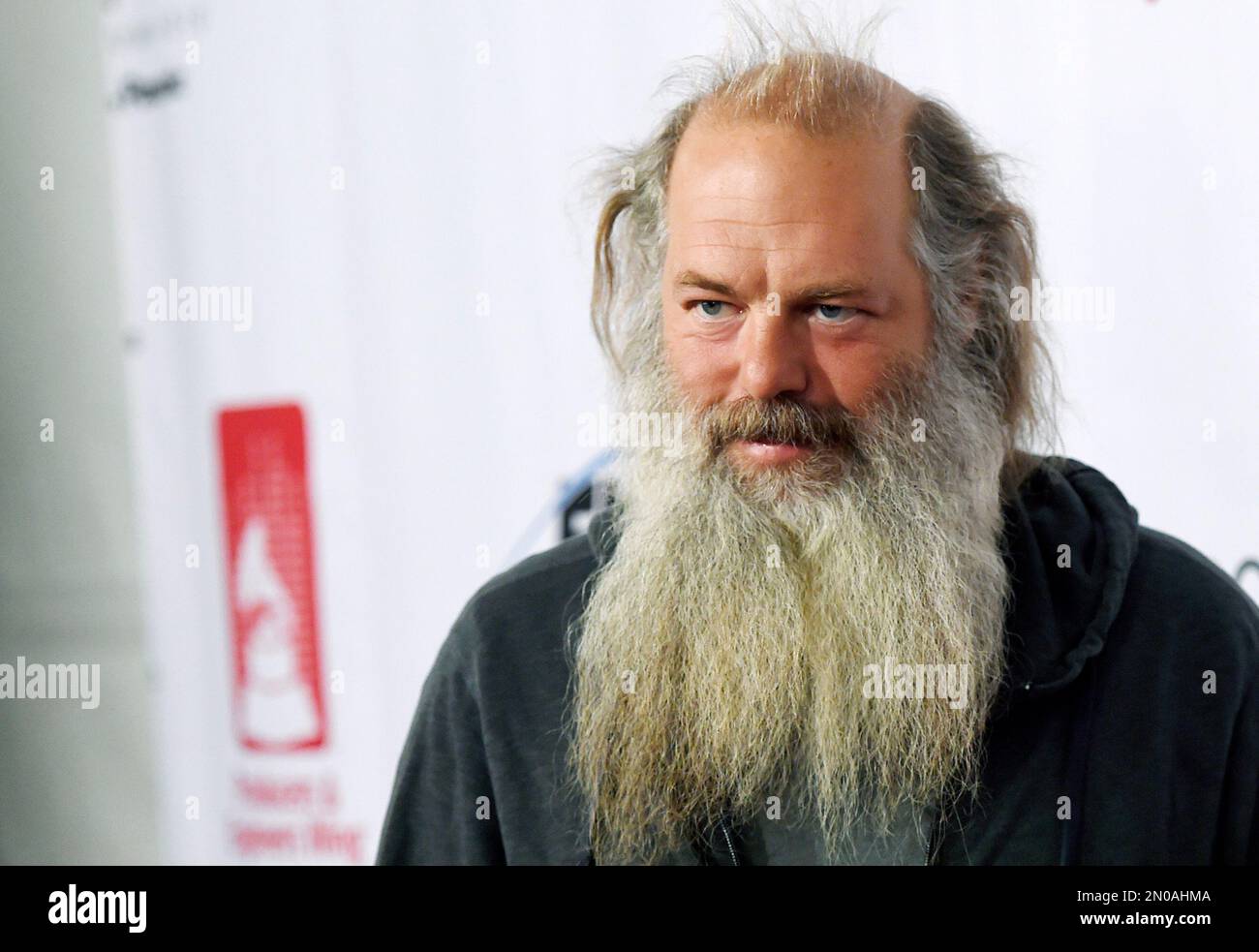 Music producer Rick Rubin poses at the 9th Annual Grammy Week Event ...
