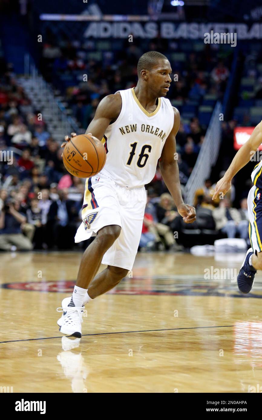 New Orleans Pelicans guard Toney Douglas (16) during the first half of ...