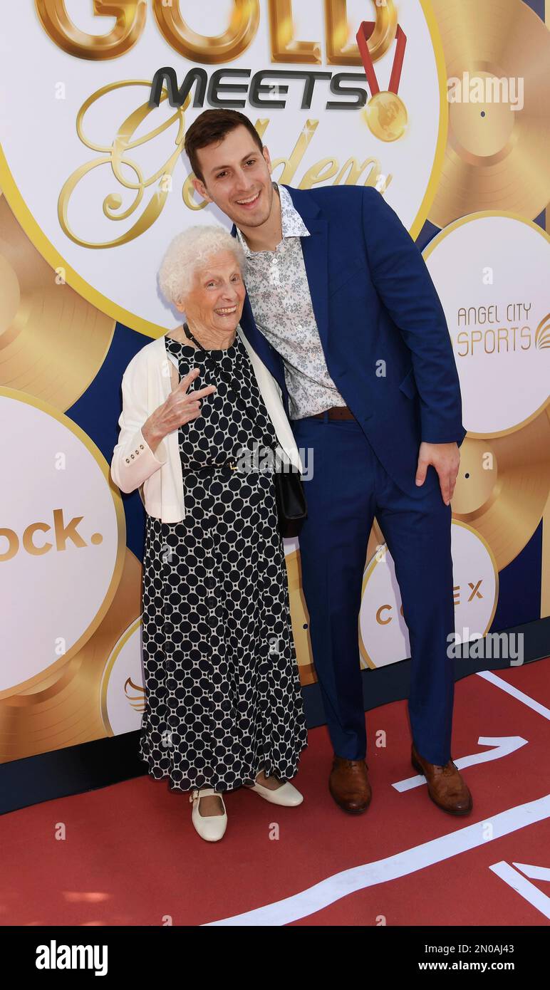Beverly Hills, California, USA. 04th Feb, 2023. (L-R) Gangster Granny and Ross Smith attend the ...