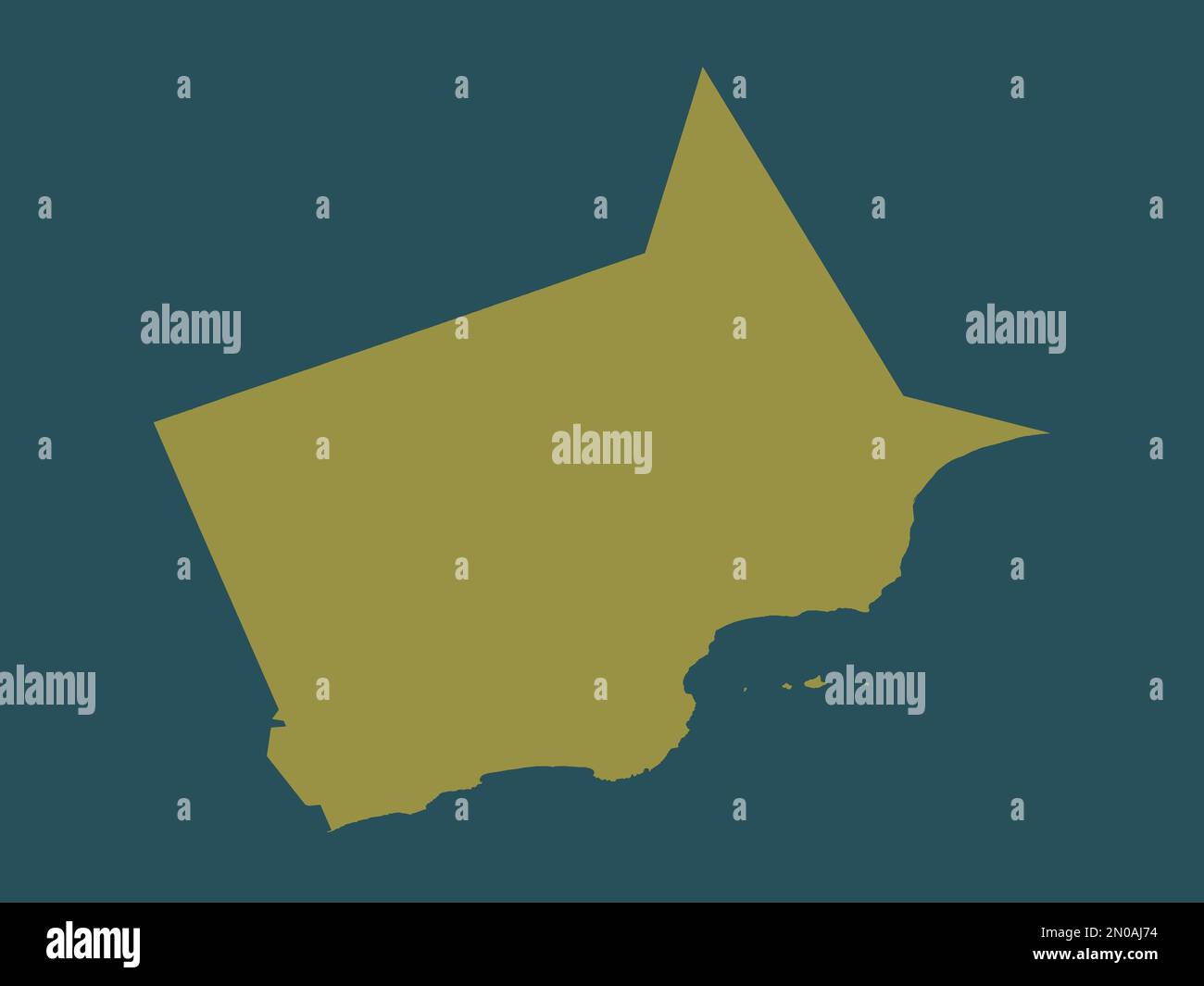 Dhofar map hi-res stock photography and images - Alamy