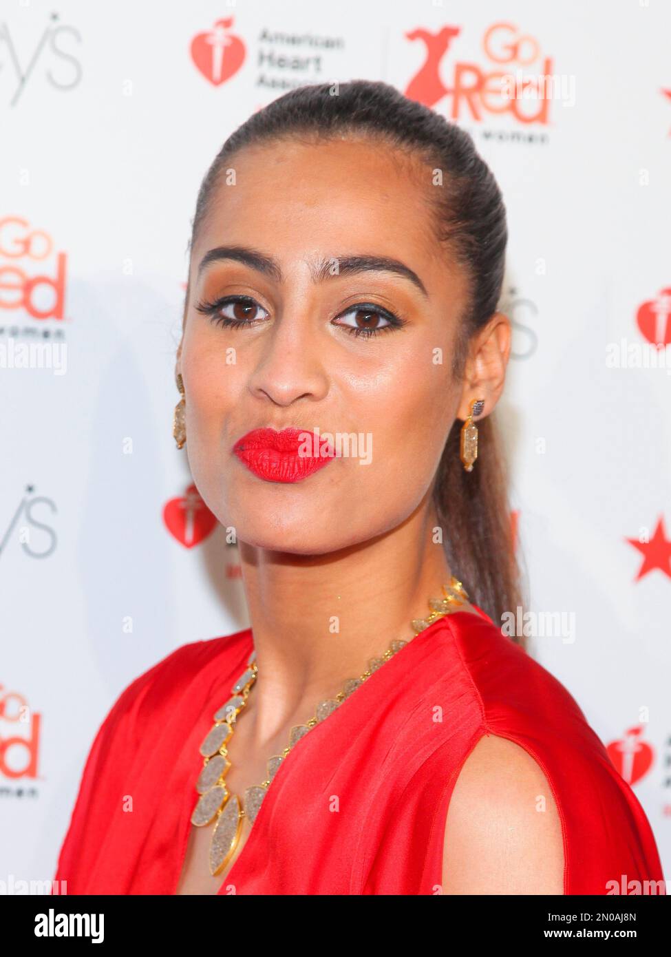 Skylar Diggins attends the Macy's Red Dress Event at Skylight at ...