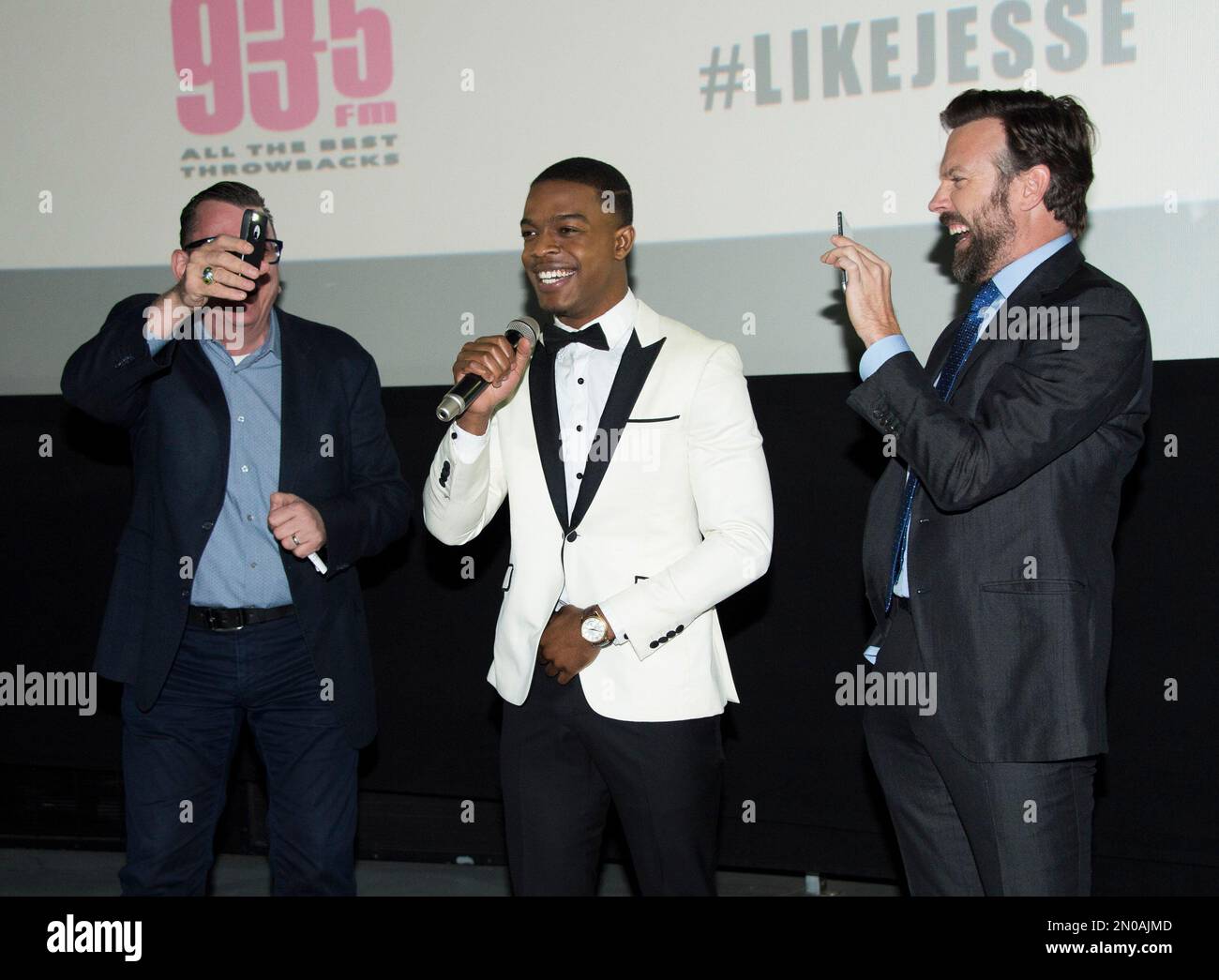 Producer Louis-Phillipe Rochon and actors Stephan James and Jason ...