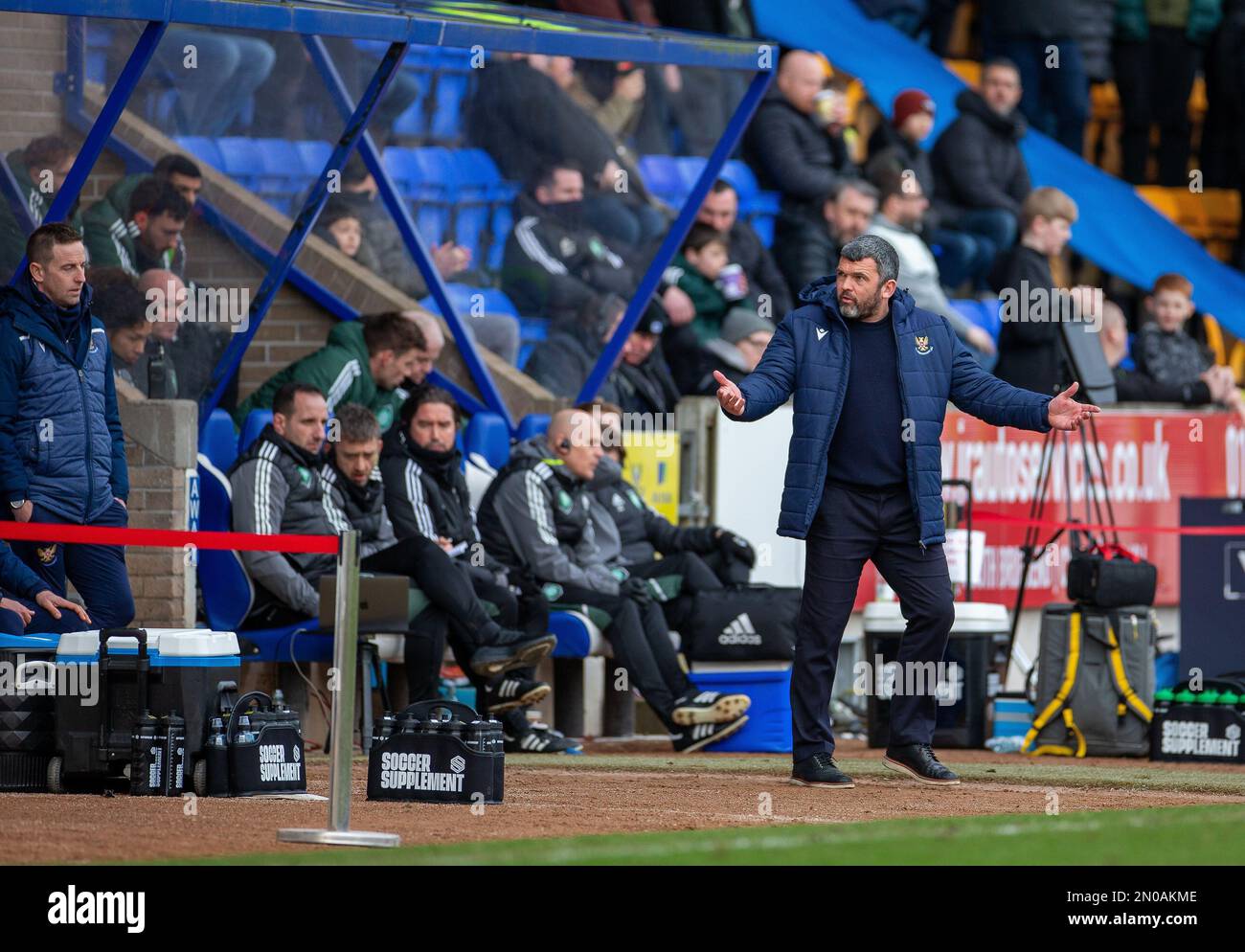 5th February 2023; McDiarmid Park, Perth, Scotland: Scottish ...