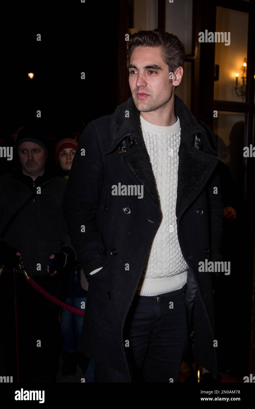 Charlie Simpson poses for photographers upon arrival at the world ...