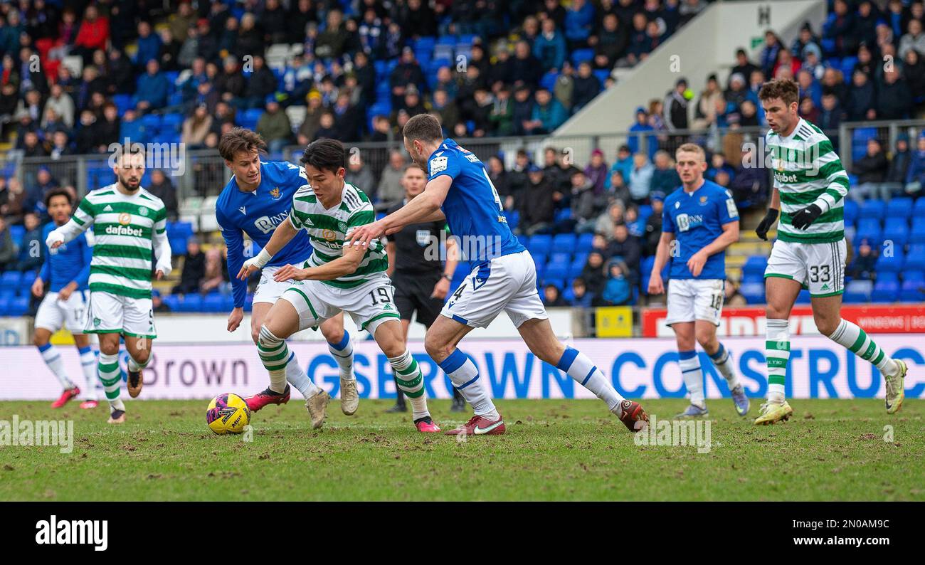 5th February 2023; McDiarmid Park, Perth, Scotland: Scottish ...
