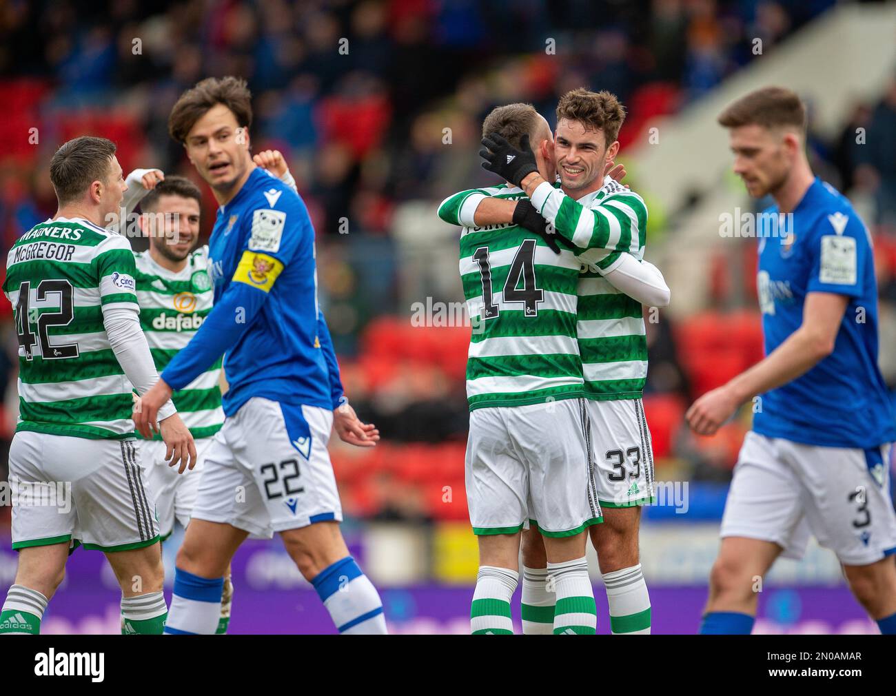 5th February 2023; McDiarmid Park, Perth, Scotland: Scottish ...
