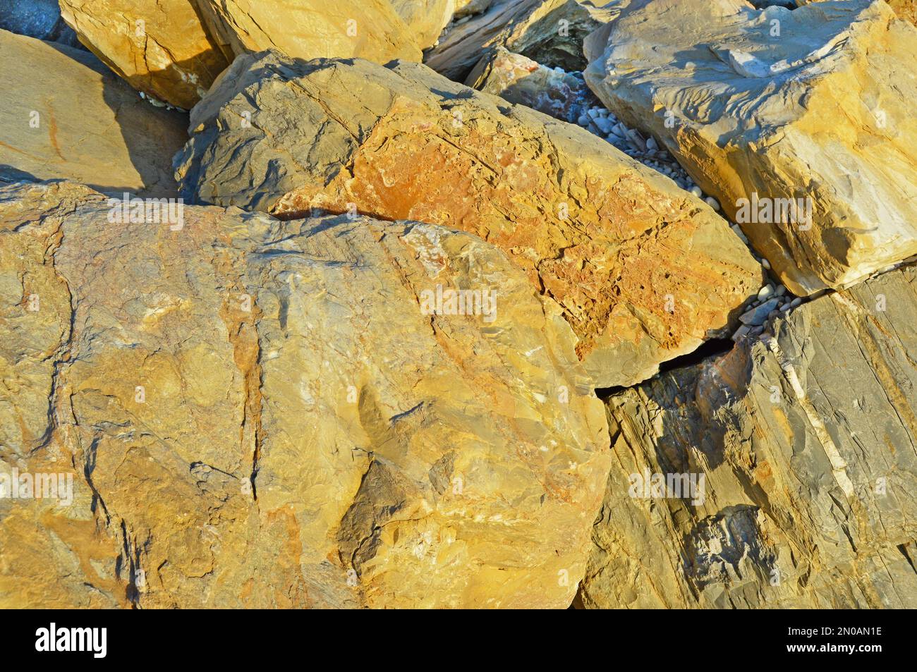 Large stone blocks of various sizes and shapes Stock Photo - Alamy