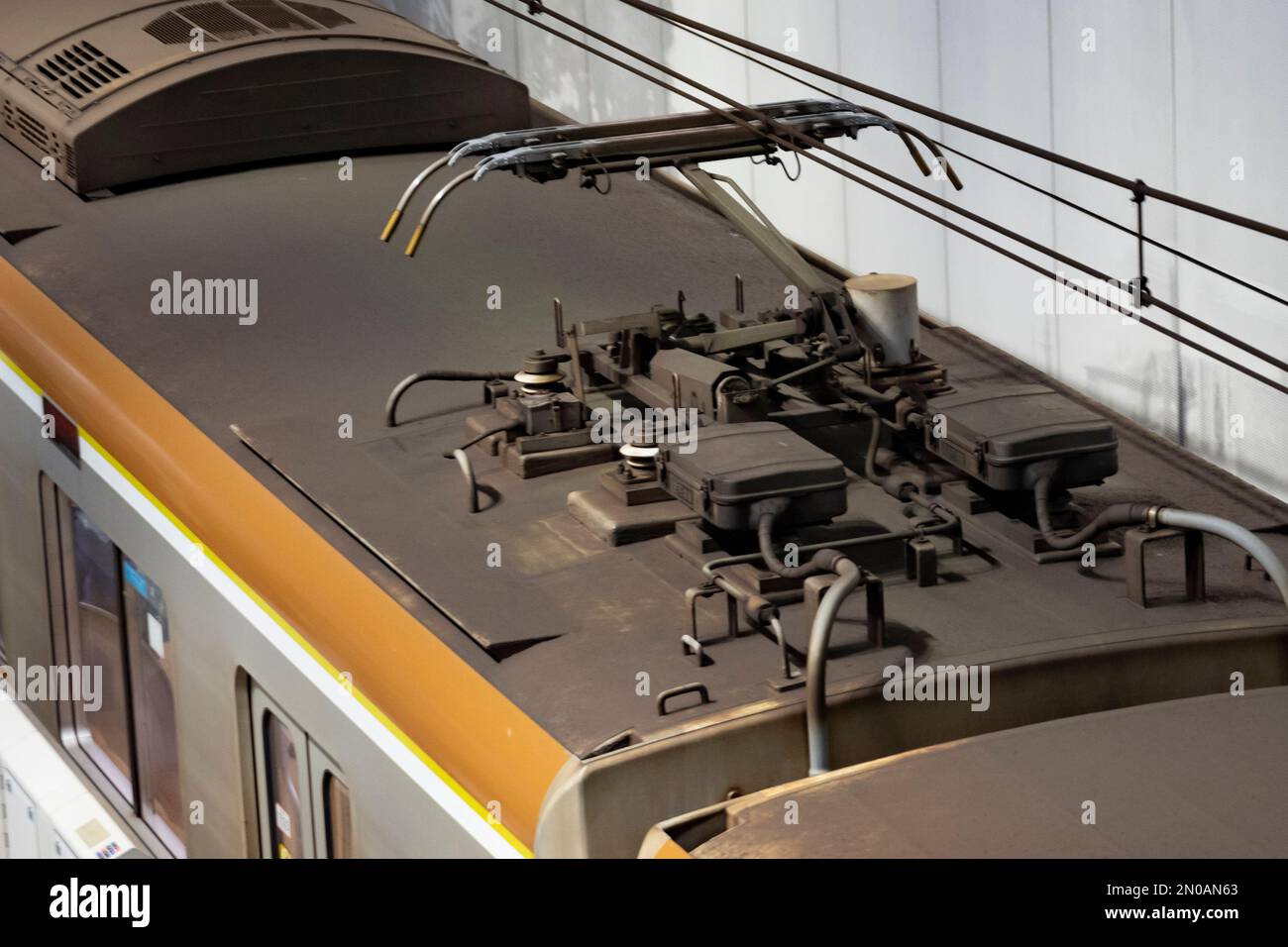 Yokohama, Kanagawa Prefecture, Japan. 5th Feb, 2023. The platform level ...