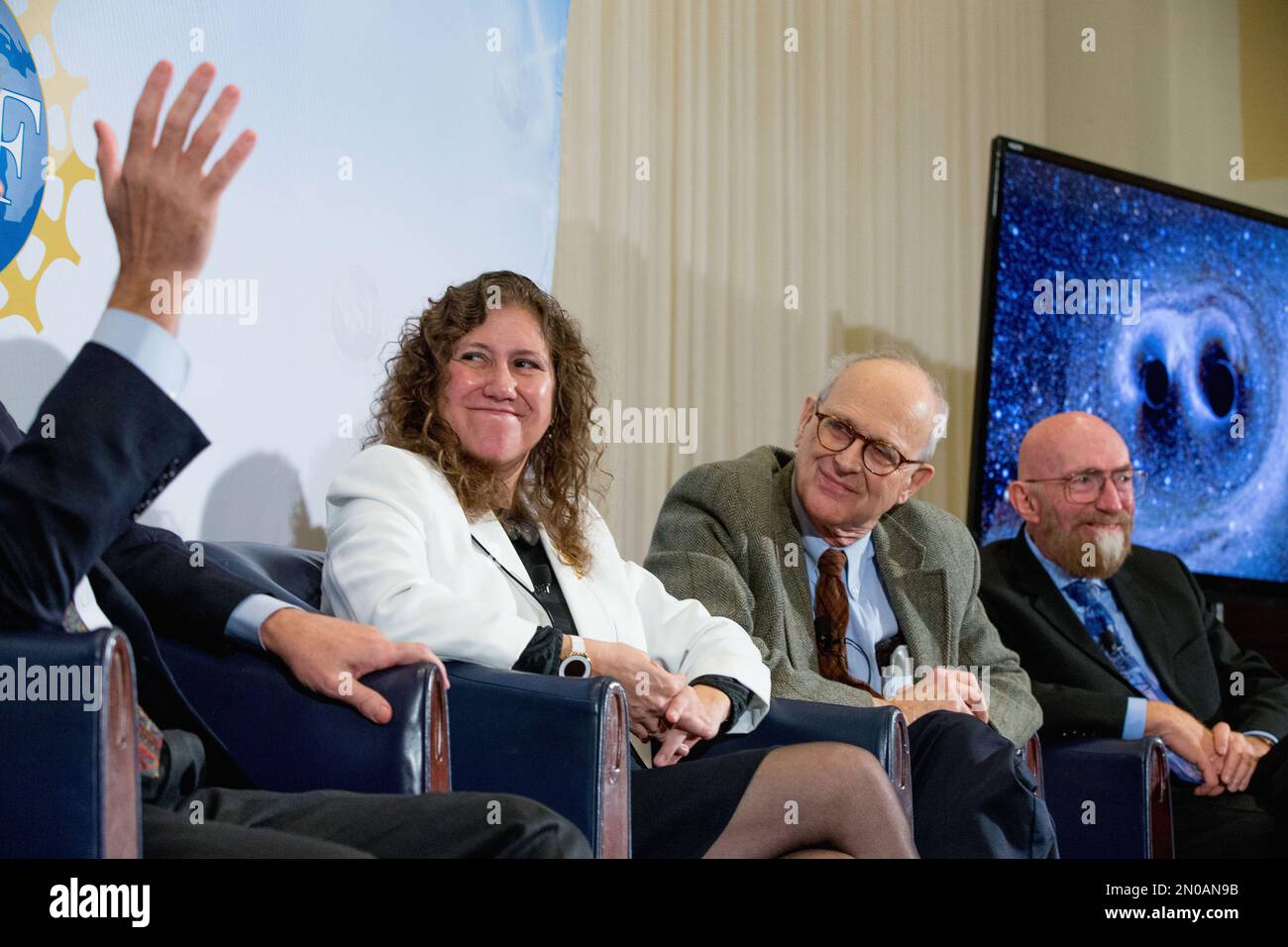 From left, Interferometer Gravitational-Wave Observatory (LIGO ...