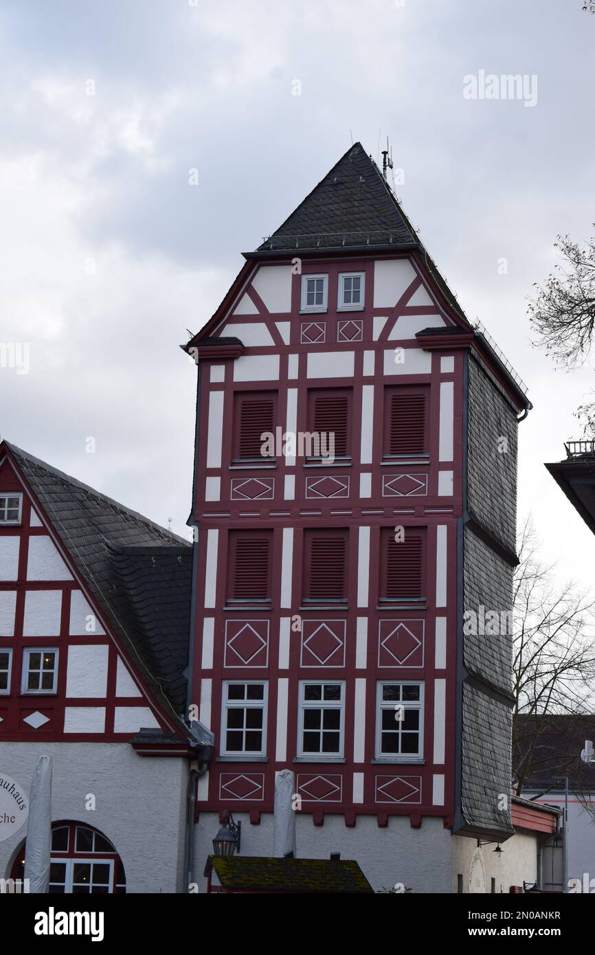 Old town Idstein im Taunus Stock Photo - Alamy