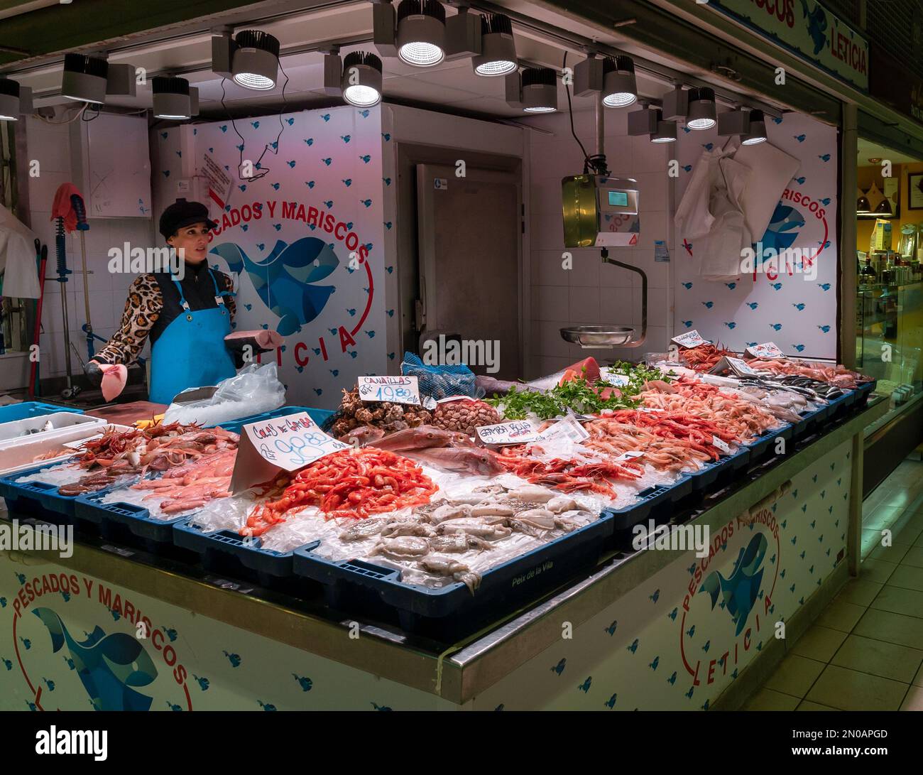 Valencia market 2023 hi-res stock photography and images - Alamy