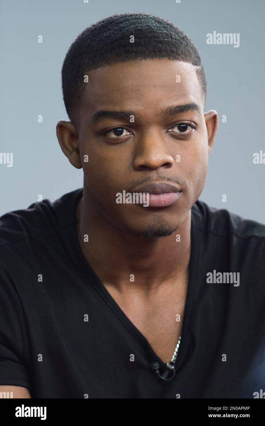 Actor Stephan James appears on The Morning Show on Thursday, Feb. 11, 2016, in Toronto, Canada ...