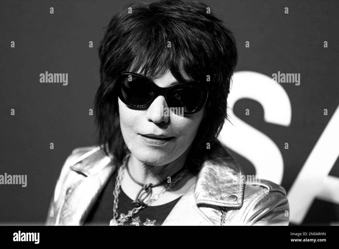 Joan Jett arrives at Saint Laurent at the Palladium at the Hollywood ...