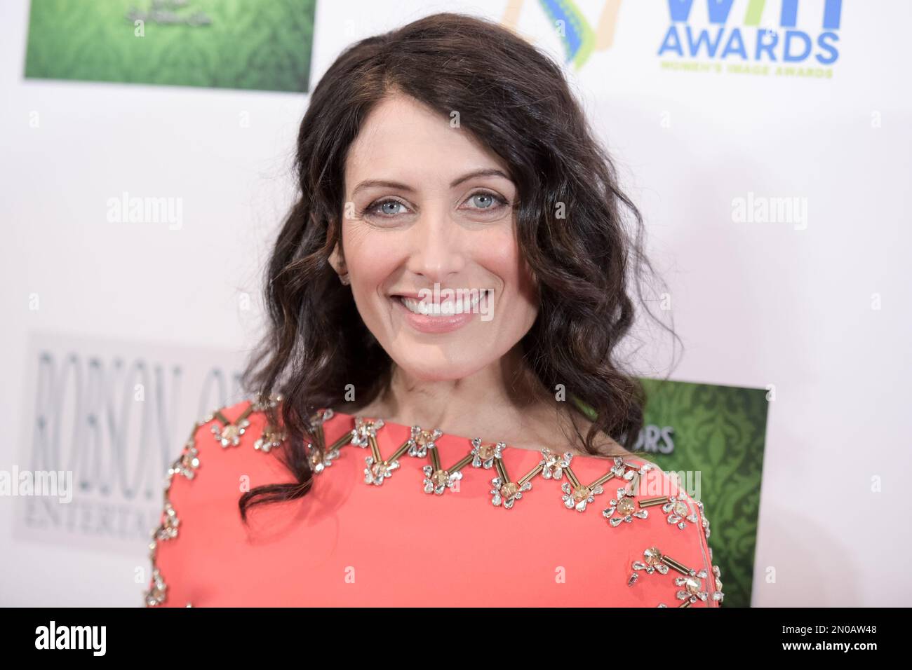 Actress Lisa Edelstein arrives at the 17th Annual Women’s Image Awards ...