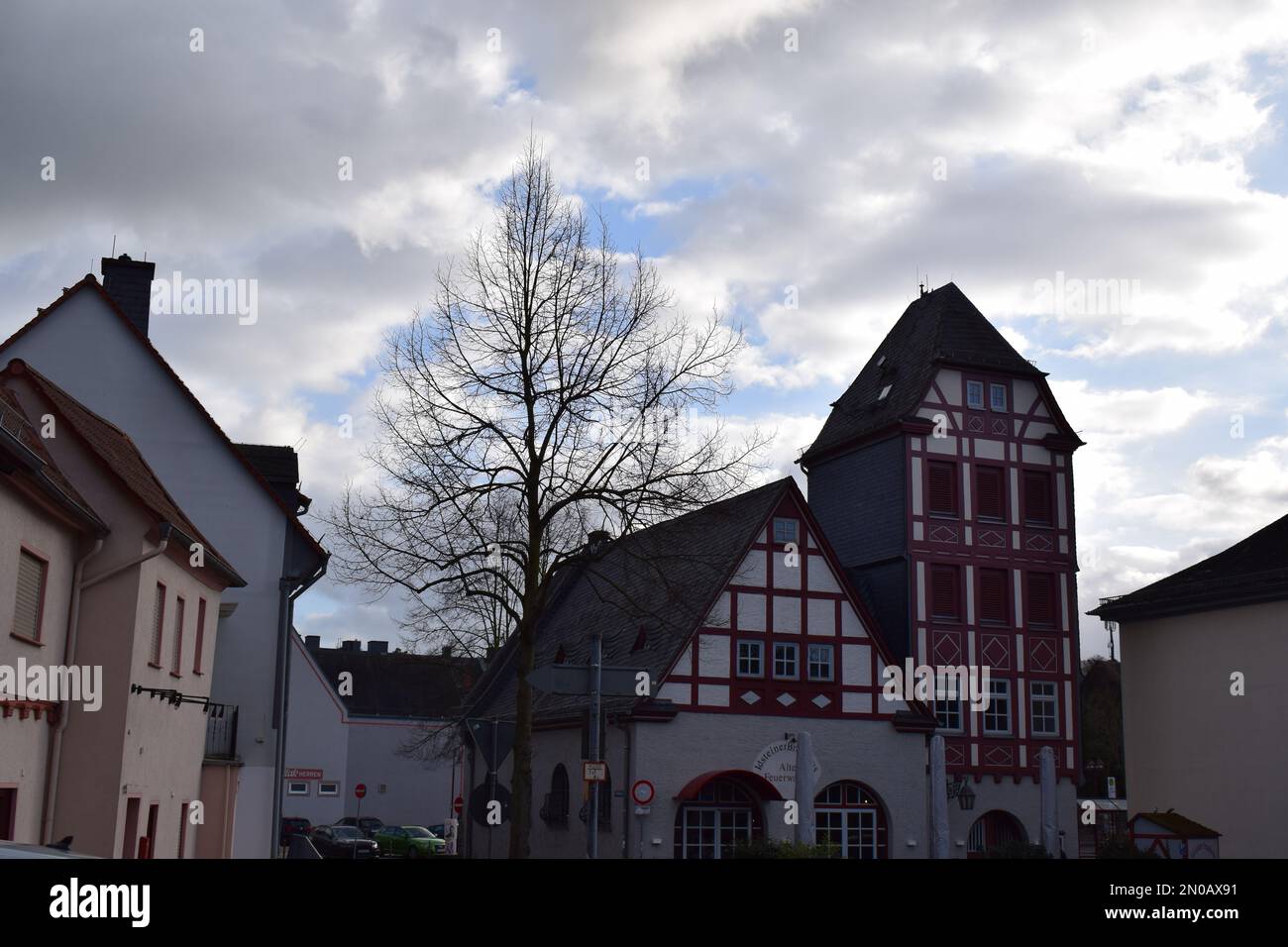 Old town Idstein im Taunus Stock Photo - Alamy