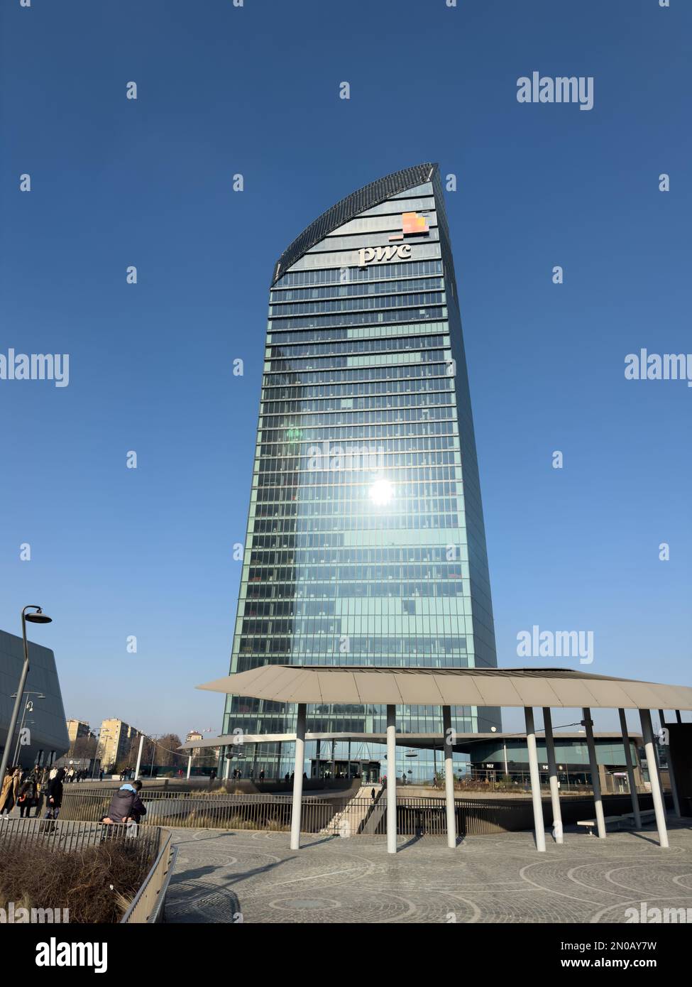 Tre torri towers milan hi-res stock photography and images - Alamy
