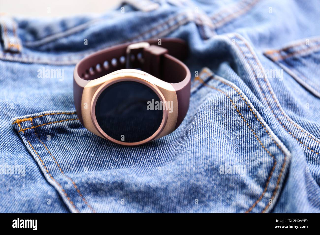 Stylish smart watch on hi-res stock photography and images - Alamy