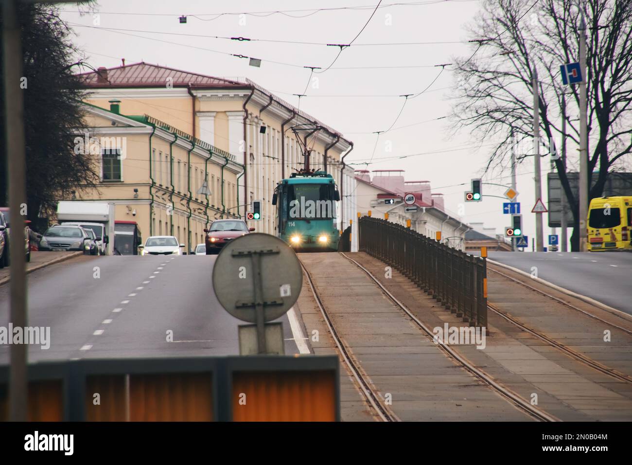 Tram minsk belarus hi-res stock photography and images - Alamy
