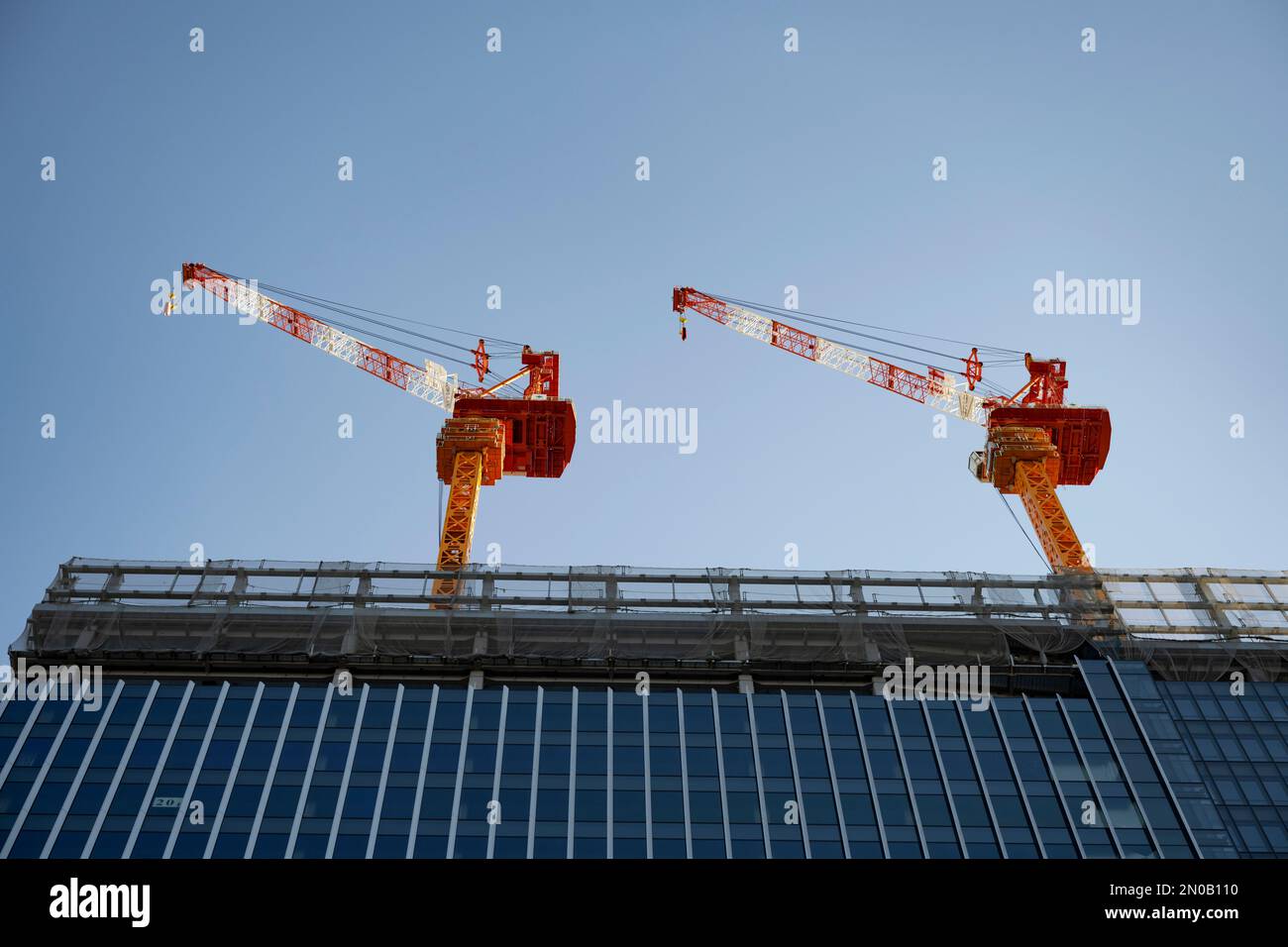 Yokohama, Kanagawa Prefecture, Japan. 5th Feb, 2023. A mixed-use ...