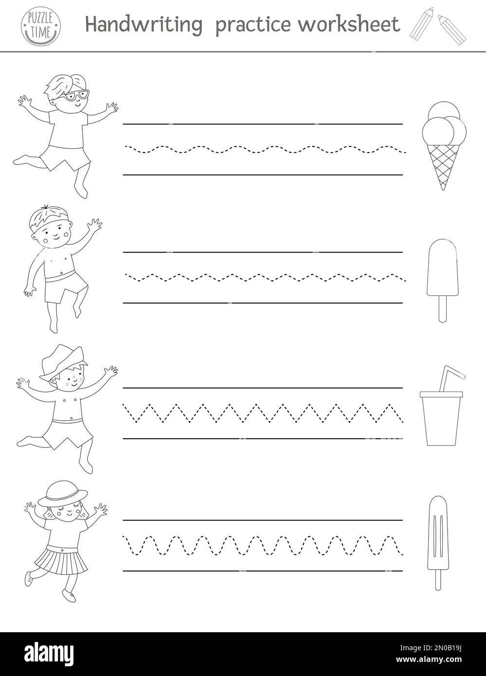 Pre practice Stock Vector Images - Alamy
