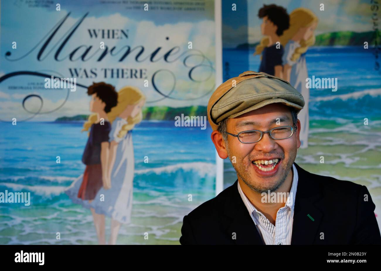 In this Feb. 1, 2016 photo, Japanese director Hiromasa Yonebayashi ...