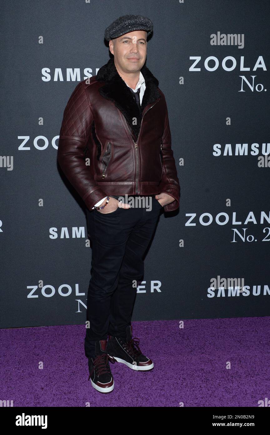 Billy Zane attends the world premiere of "Zoolander 2" at Alice Tully ...