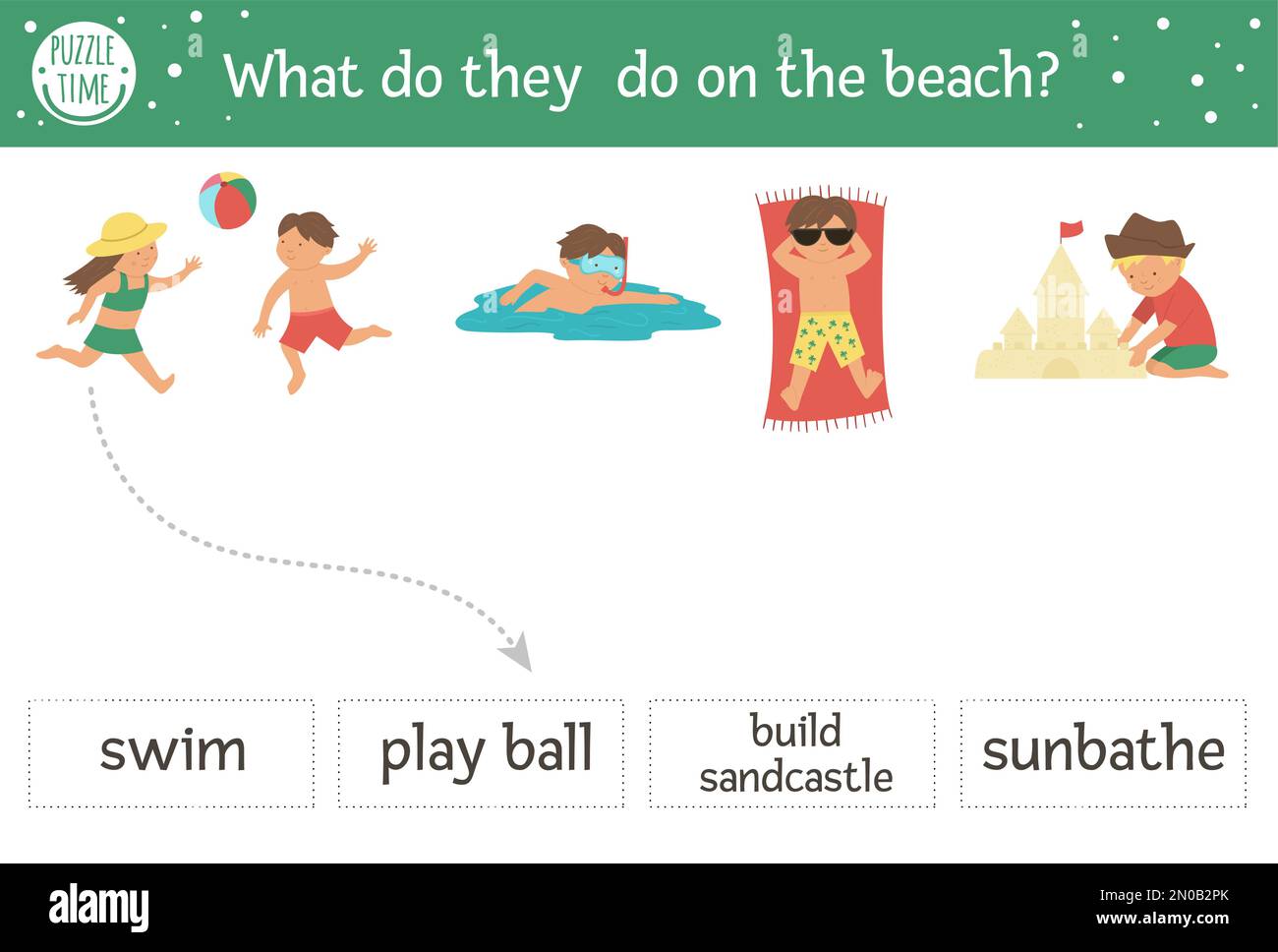 Find your beach Stock Vector Images - Alamy