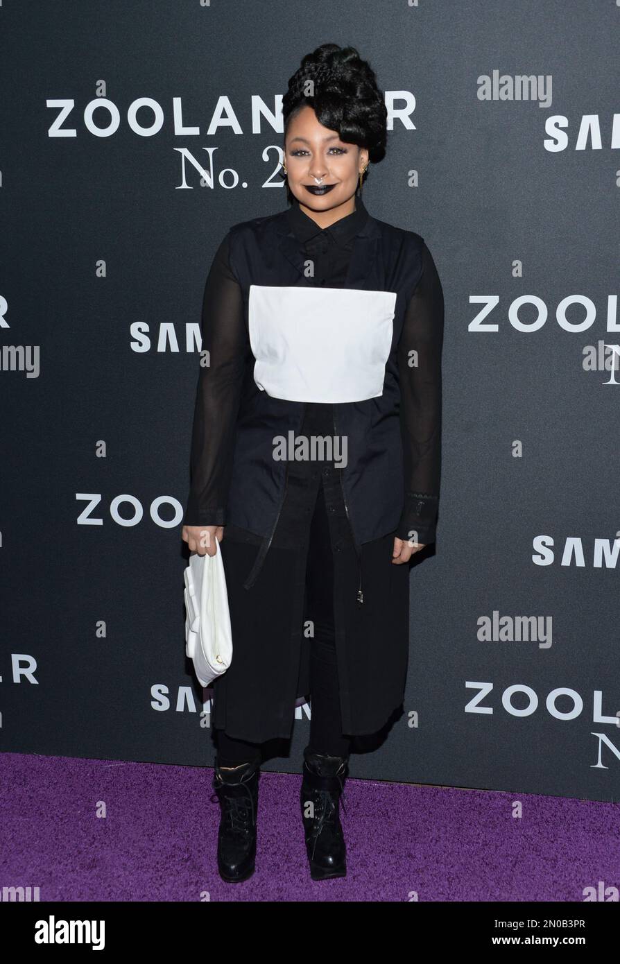 Raven-Symoné attends the world premiere of "Zoolander 2" at Alice Tully ...