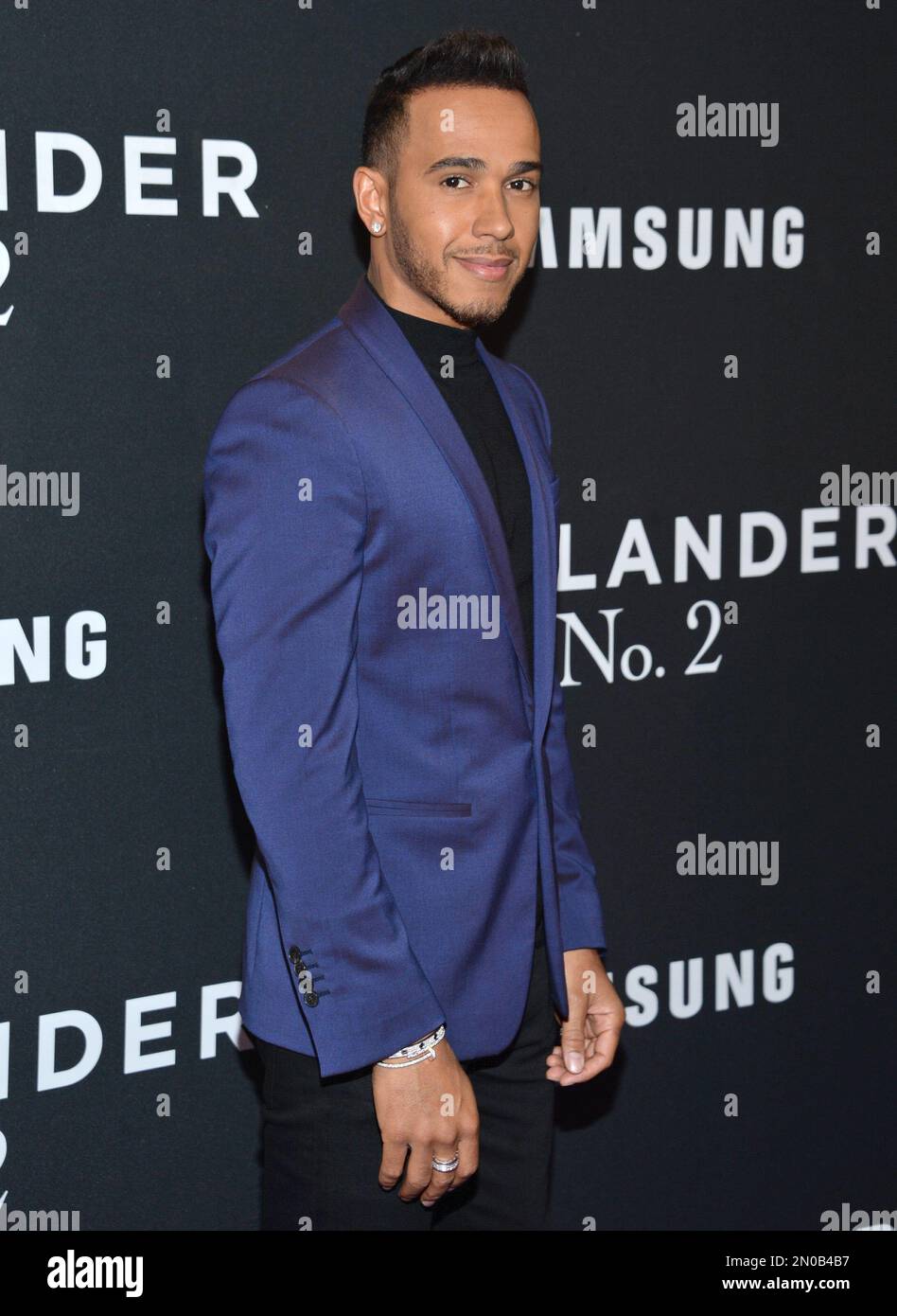 Lewis Hamilton attends the world premiere of "Zoolander 2" at Alice ...
