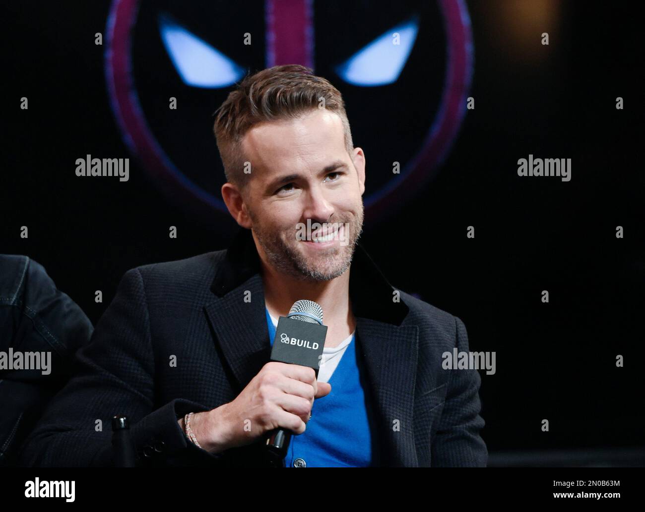 Actor Ryan Reynolds participates in AOL's BUILD Speaker Series to ...