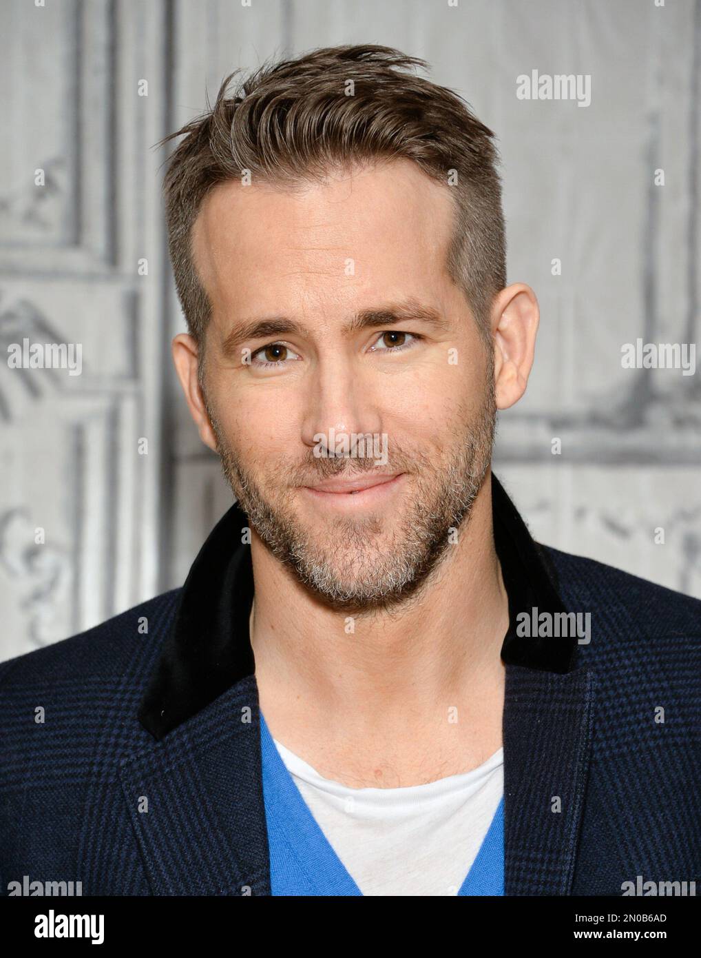 Actor Ryan Reynolds participates in AOL's BUILD Speaker Series to ...