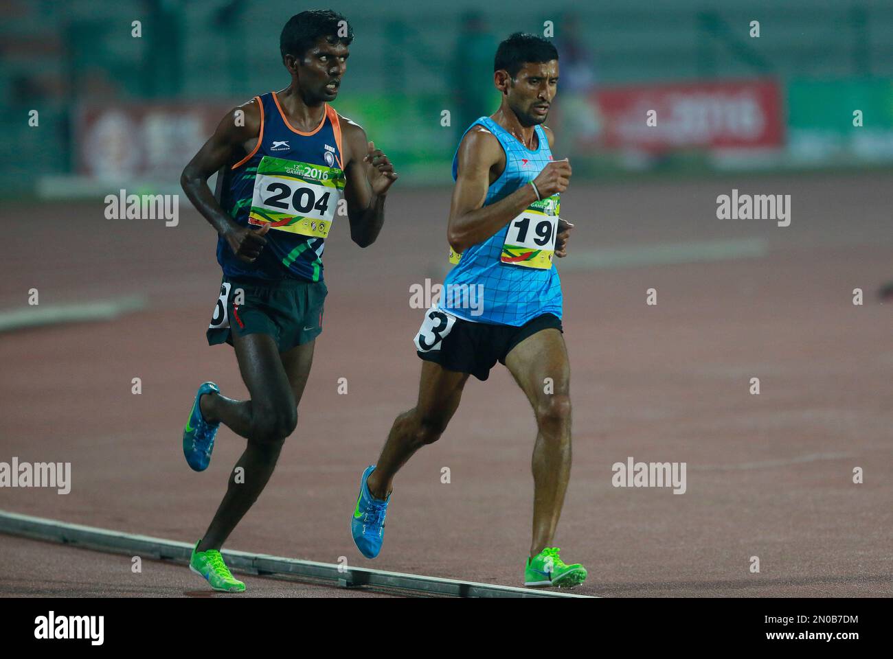 Indian Athletes Running
